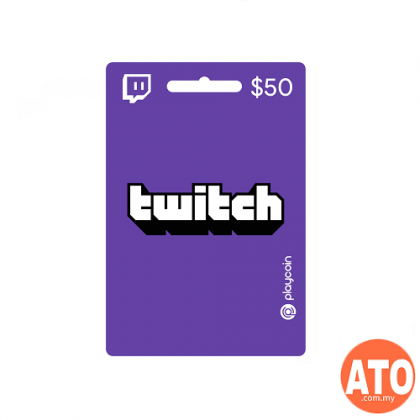 Twitch Gift Card US 50 USD